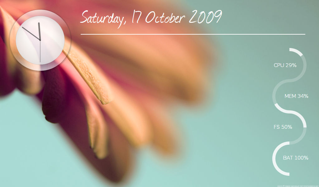 Conky Widgets Script By Londonali1010 On DeviantArt
