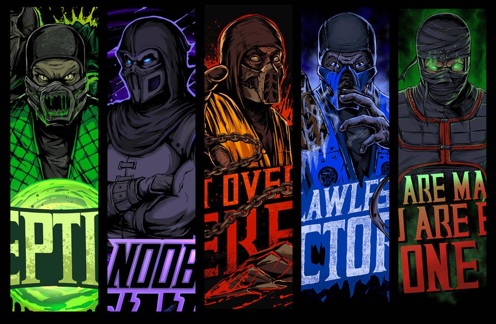 MK Ninjas By Bakerrrr On DeviantArt