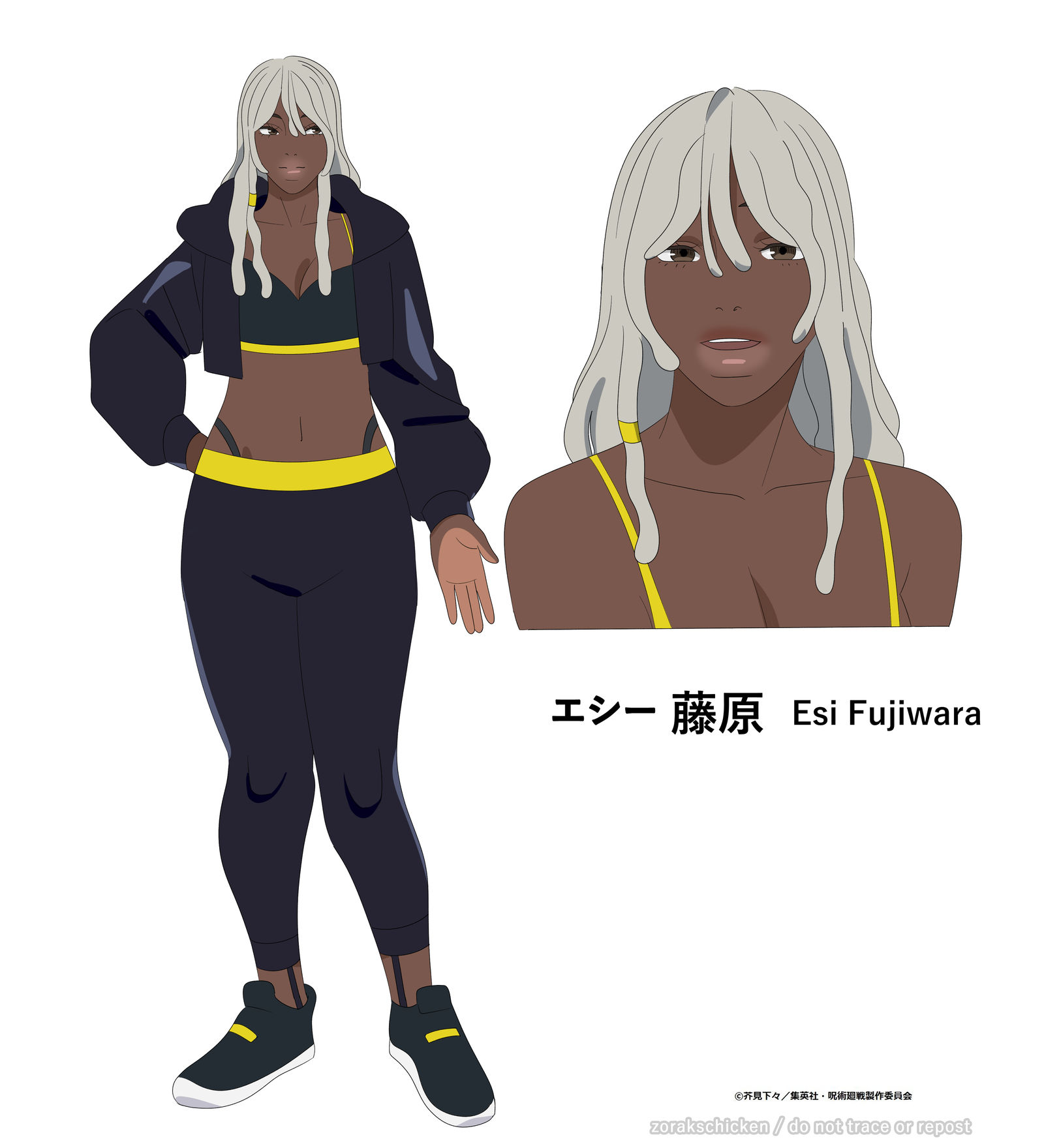 esi fujiwara jjk oc by ZoraksChicken on DeviantArt esi fujiwara jjk oc by ZoraksChicken on DeviantArt
