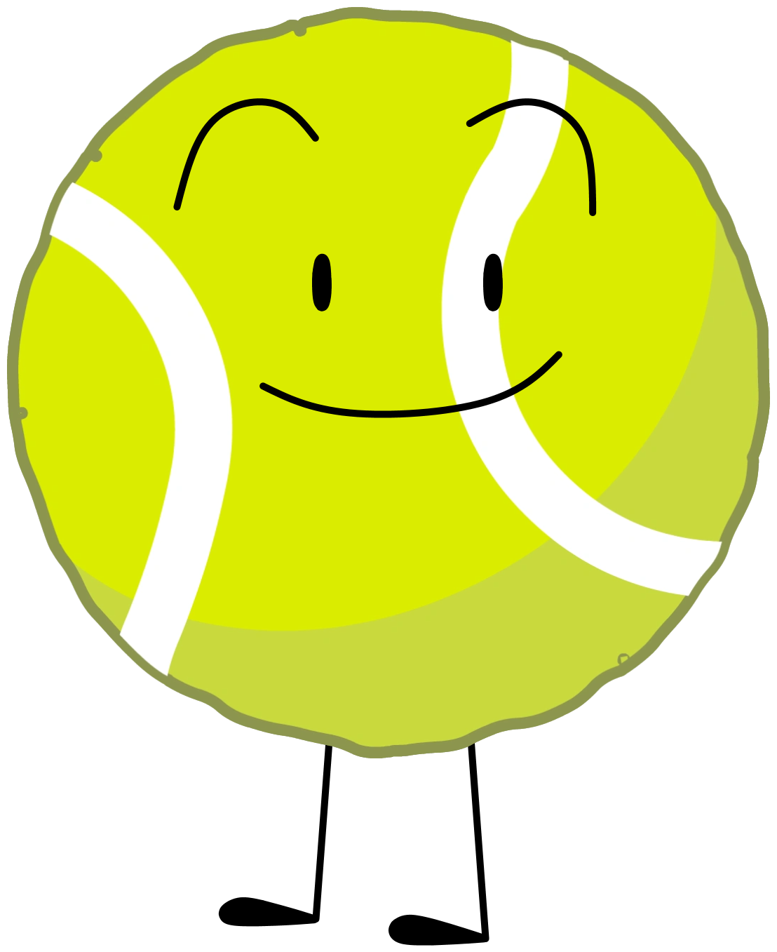 Tennis Ball From Battle For Dream Island By Skinnybeans17 On Deviantart