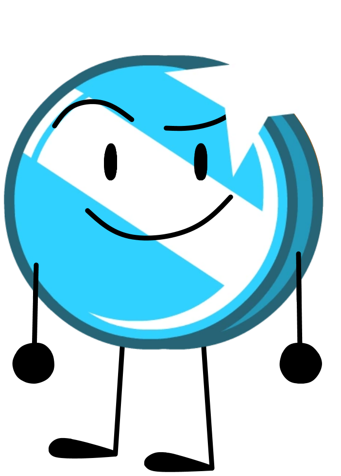 Blue Shiny Coiny From Battle For Dream Island By Skinnybeans17 On Deviantart