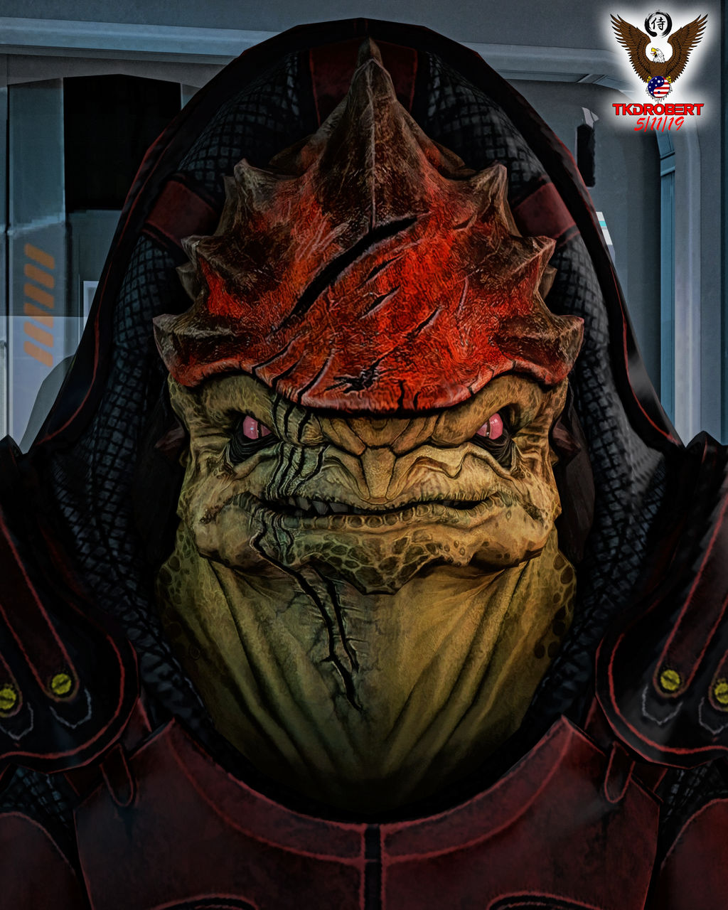 Mass Effect Wrex By Tkdrobert On Deviantart