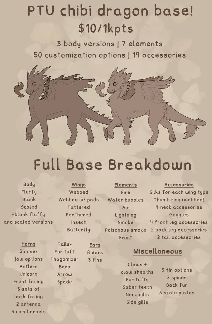 P2U chibi dragon base! by Fenbound on DeviantArt P2U chibi dragon base! by Fenbound on DeviantArt