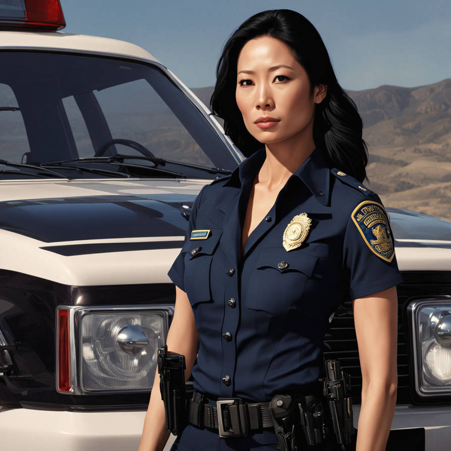 Not Lucy Liu As A Police Officer 1 By Tojoe911 On Deviantart