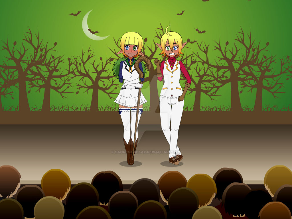 Overlord Elf Sisters By Sanneskisekae On Deviantart