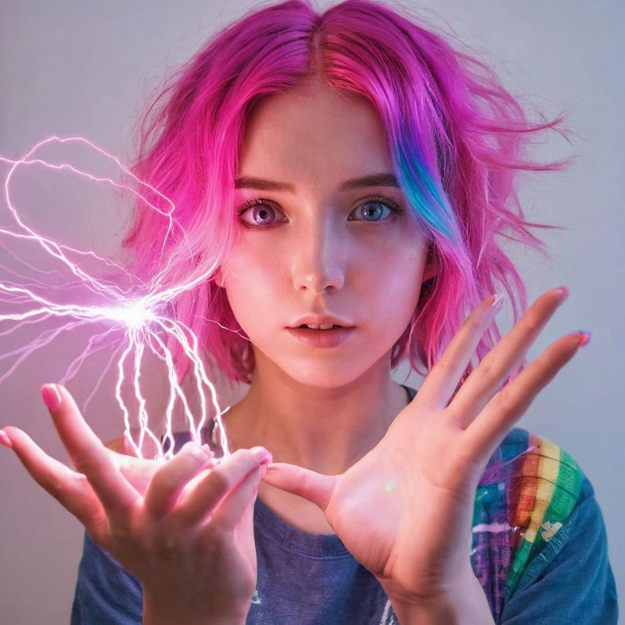 Electric Girl By Docyes On Deviantart