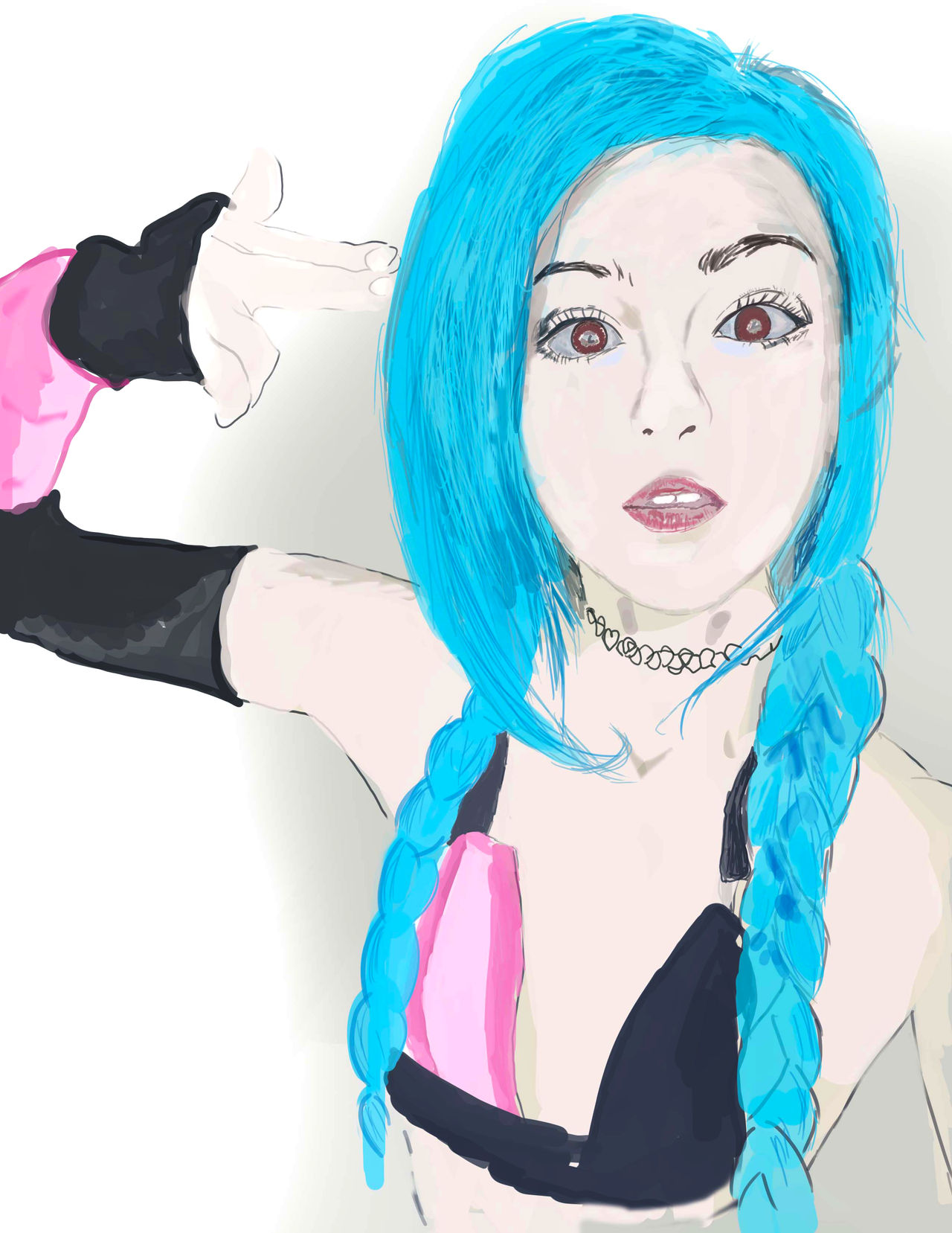 Jinx Cosplay Fanart By Toufeeqwe On Deviantart