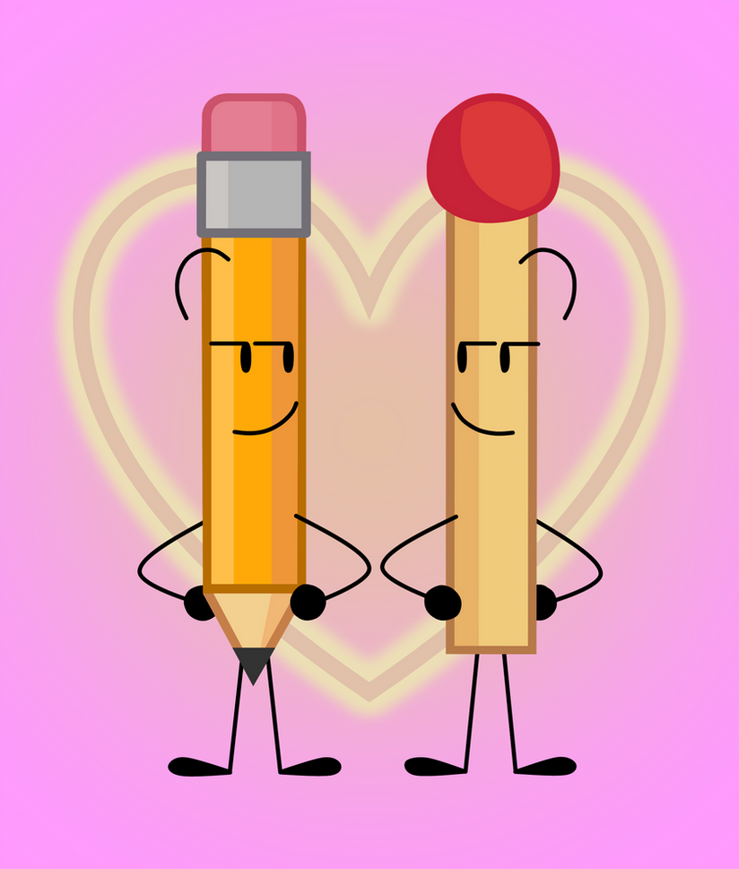 Pencil And Match By Ljest2004 On Deviantart