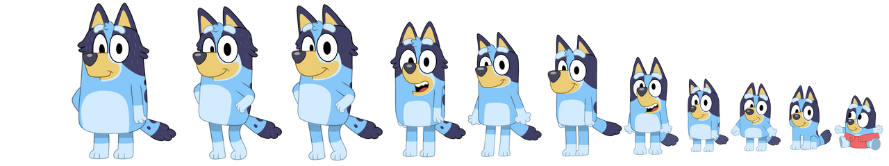 My Bluey Heeler Age Chart By Doraeartdreams Aspy On Deviantart