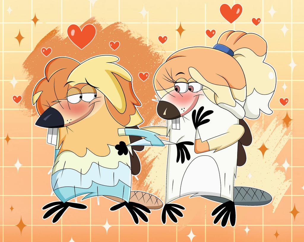 Radley And Frisky As Beavers By Doraeartdreams Aspy On Deviantart