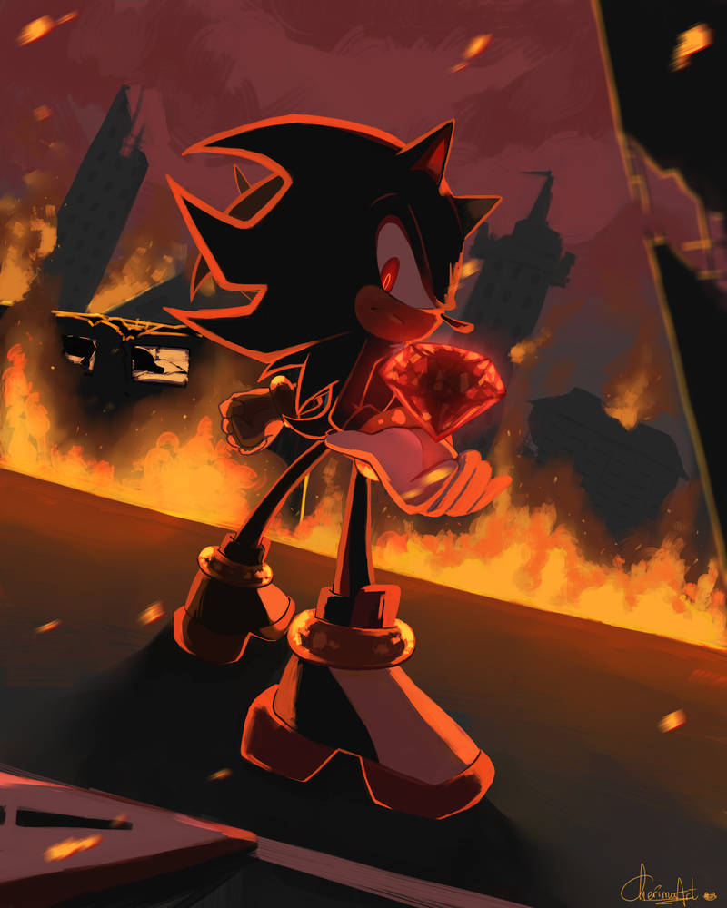 Shadow The Hedgehog By Cherimuu On Deviantart