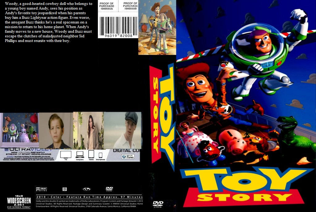 Toy Story Dvd Cover By Steveirwinfan96 On Deviantart