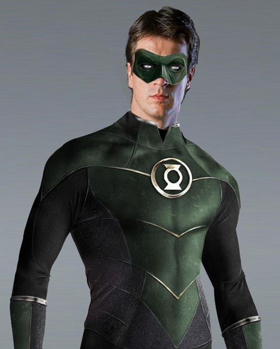 Nathan Fillion As Green Lantern By Steveirwinfan96 On Deviantart