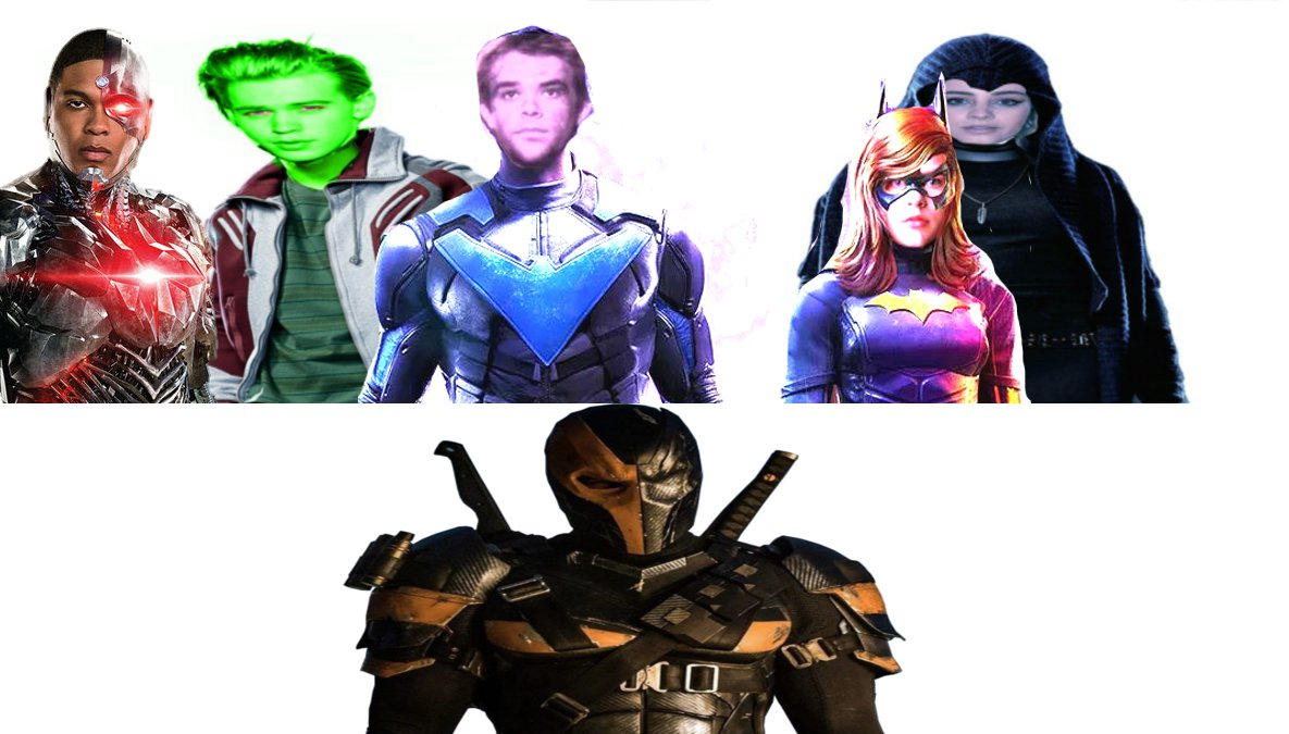 Dceu Teen Titans Vs Slade By Steveirwinfan96 On Deviantart