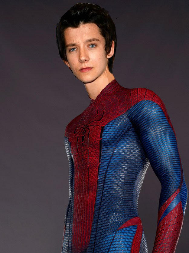 Asa Butterfield As Spider Man By Steveirwinfan96 On Deviantart