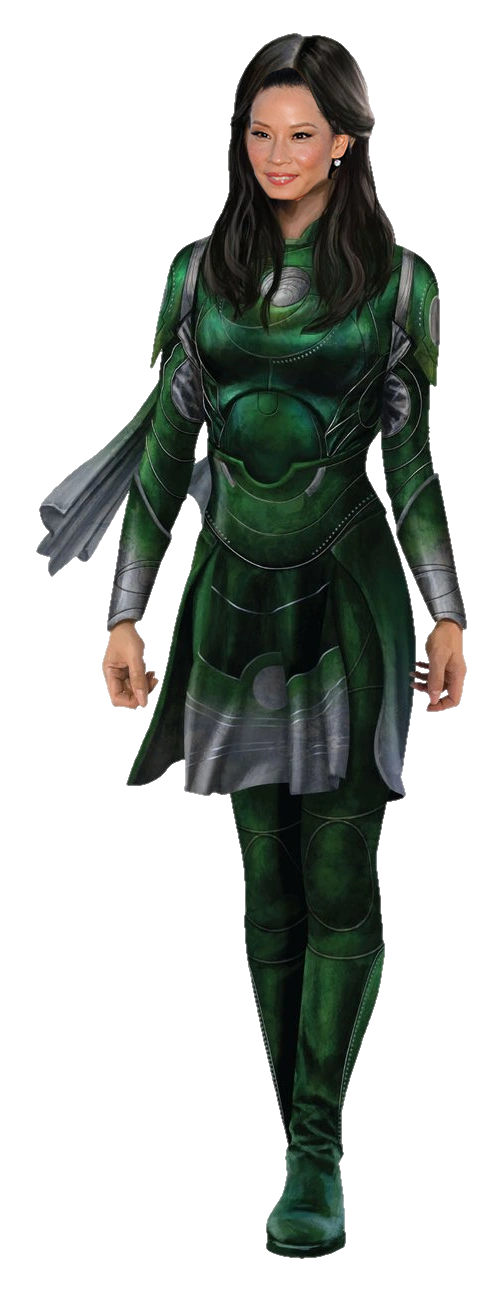 Lucy Liu As Sersi By Steveirwinfan96 On Deviantart