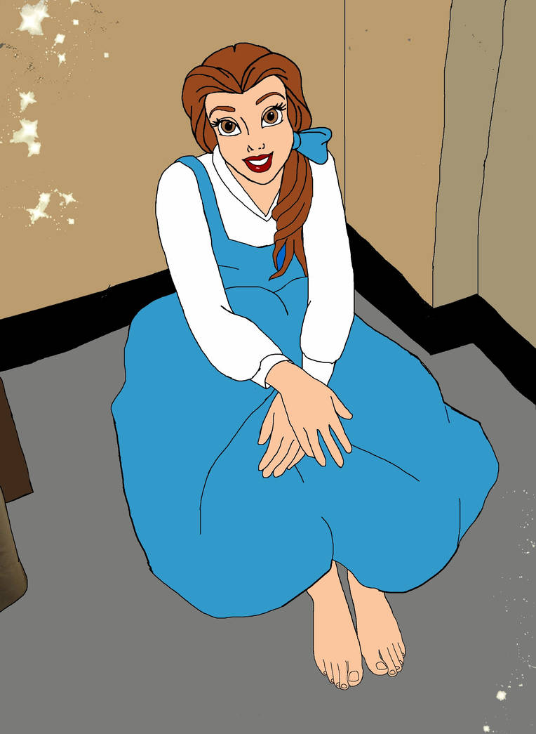 Princess Sexy Feet Series Belle02 By Darthvadersith On Deviantart