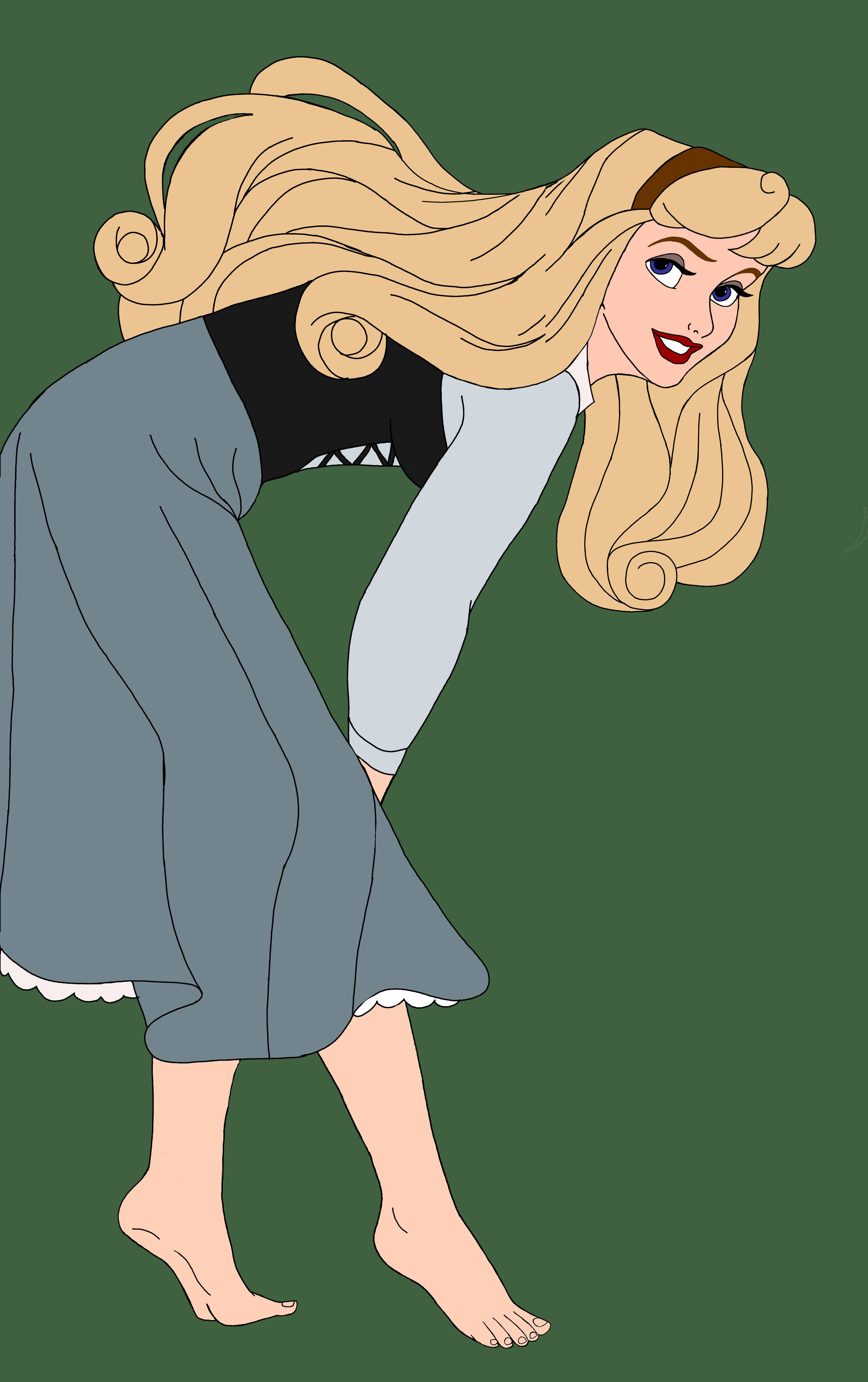 Princess Sexy Feet Series Aurora 02 By Darthvadersith On Deviantart