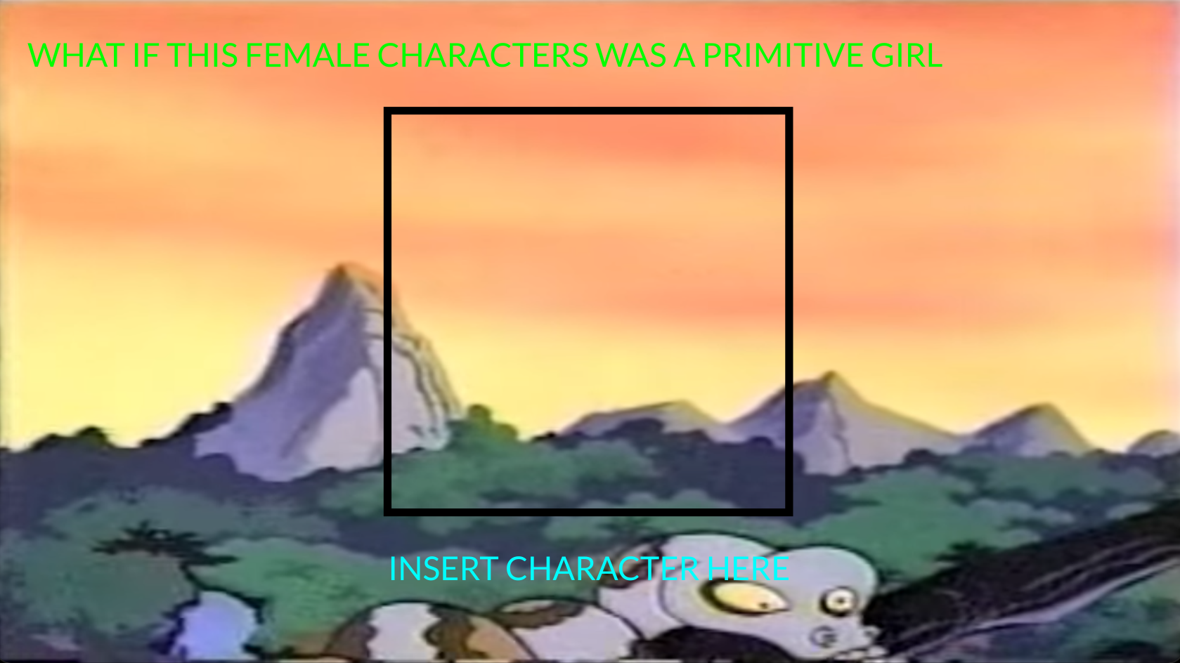 What If This Female Character Was A Primitive Girl By Cwdag On Deviantart