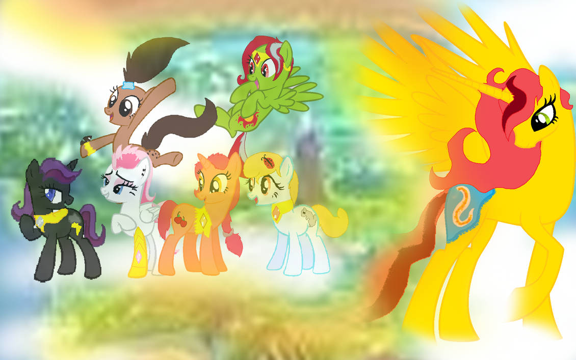 Mlp My Main Six By Lucid Nebula On Deviantart