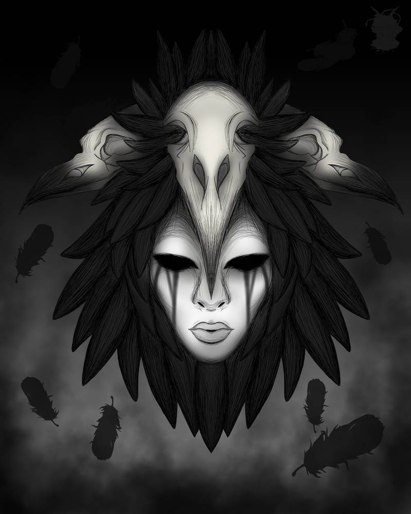 Matron Of Ravens Fanart By Lucid Nebula On Deviantart