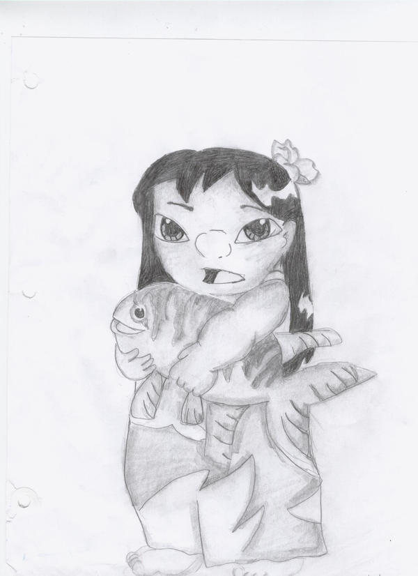 Lilo and pudge by kikyo234 on DeviantArt