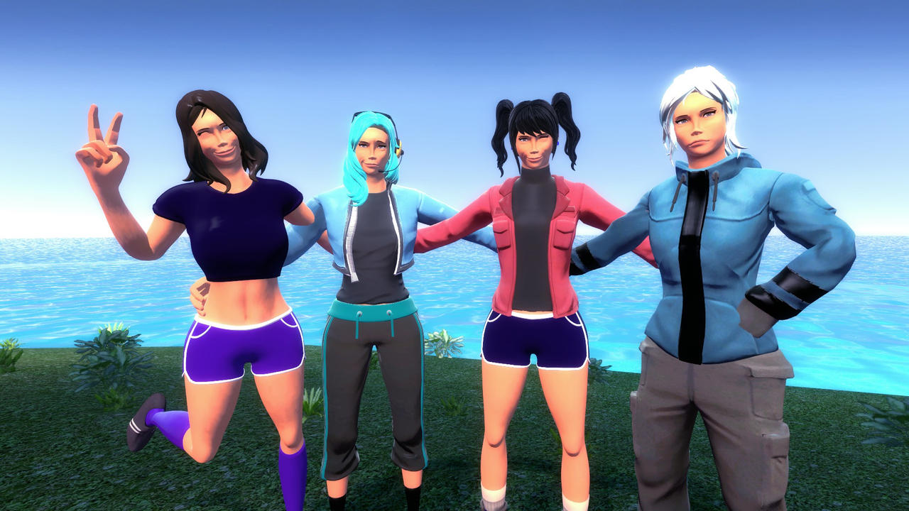 Gmod Girls By Drvert On Deviantart