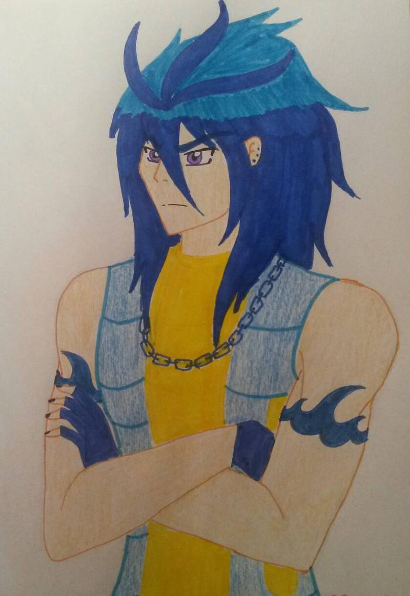 Human Gyarados By Glaceonfrozen On Deviantart
