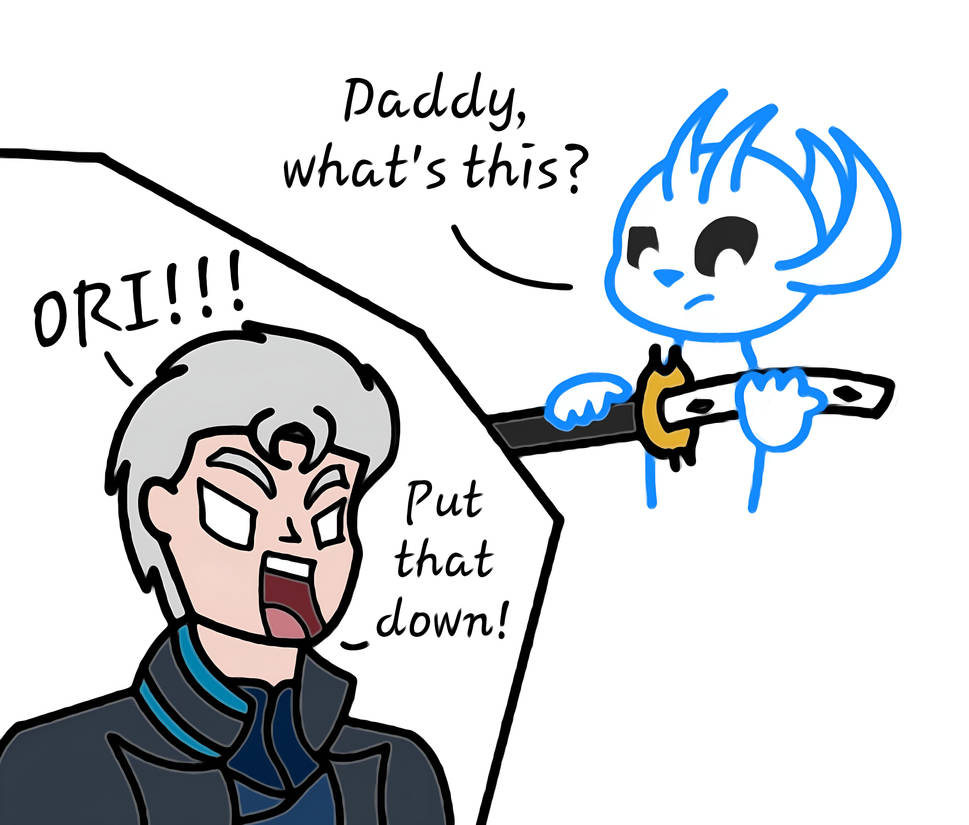 Vergil And Ori Ori Finds The Yamato By Conclusionill1596 On Deviantart