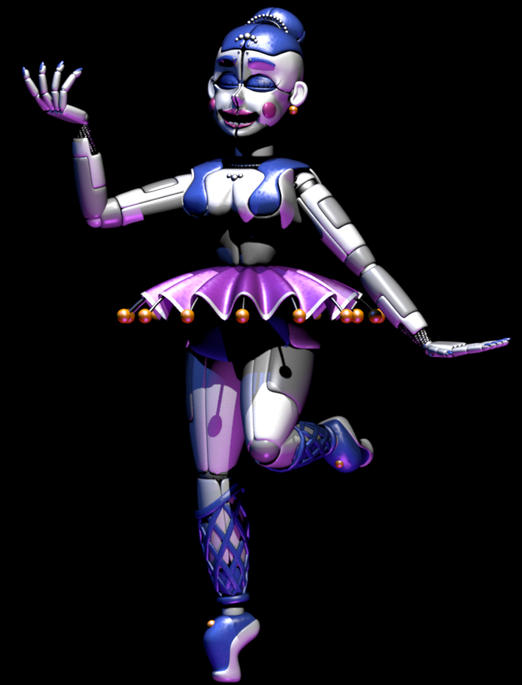 Fnaf Blender Ballora Renderblender Version By Ifazbear14i On Deviantart