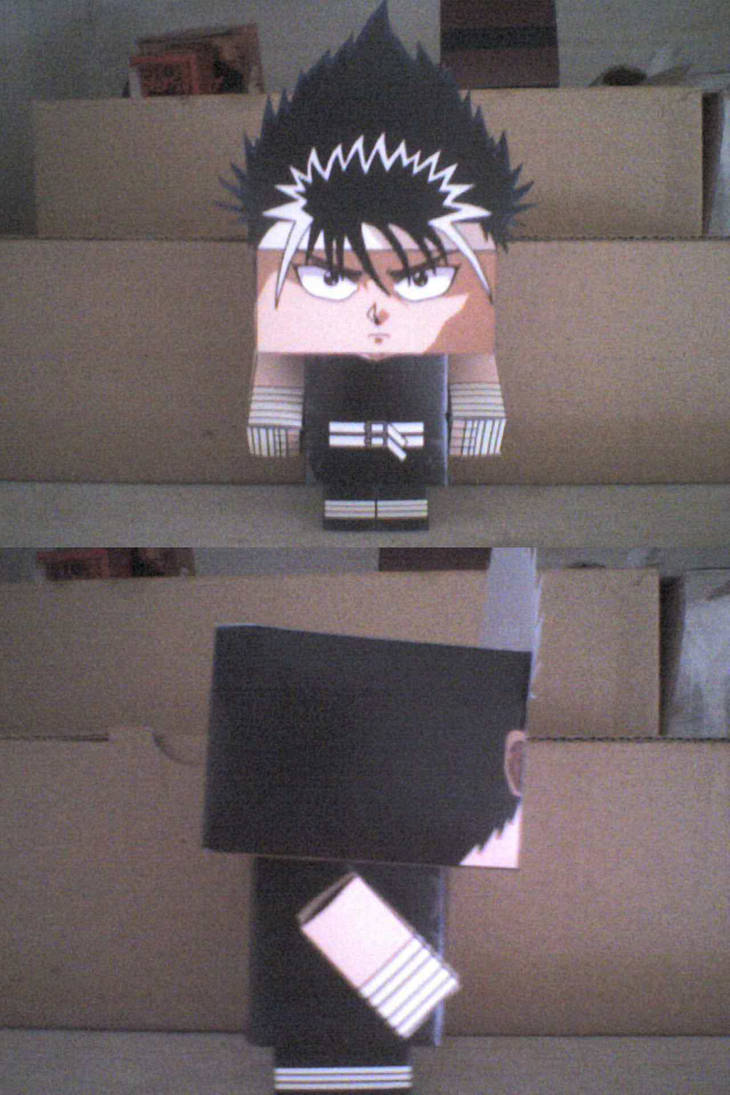 Hie Yu Yu Hakusho Cubeecraft By Tenchaos On Deviantart