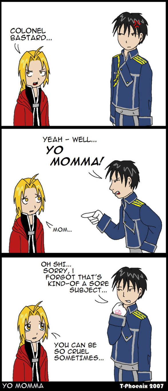 Yo Momma by Heliotrope-Housecat on DeviantArt