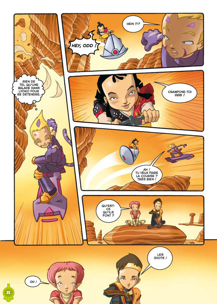 Code Lyoko Magazine 1 P2 By Ullcer On Deviantart