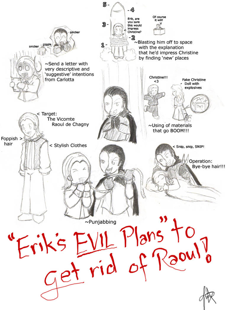 Erik's EVIL Plans by RRe on DeviantArt