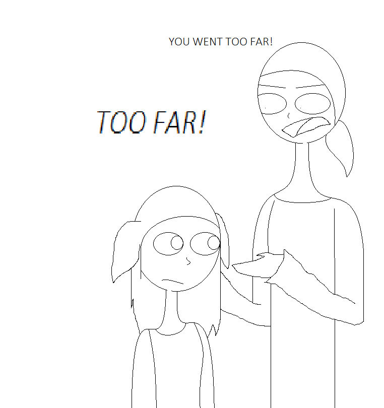 Way Too Far By Sketching J On Deviantart