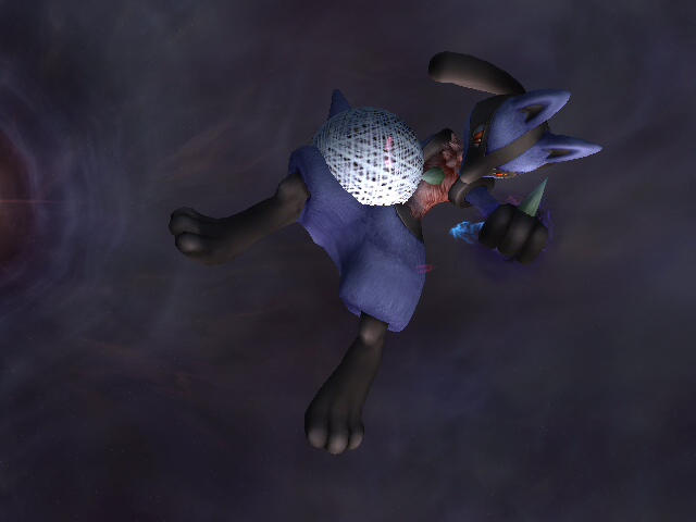 Rare Lucario With Smoke Ball By Darkblade68 On Deviantart