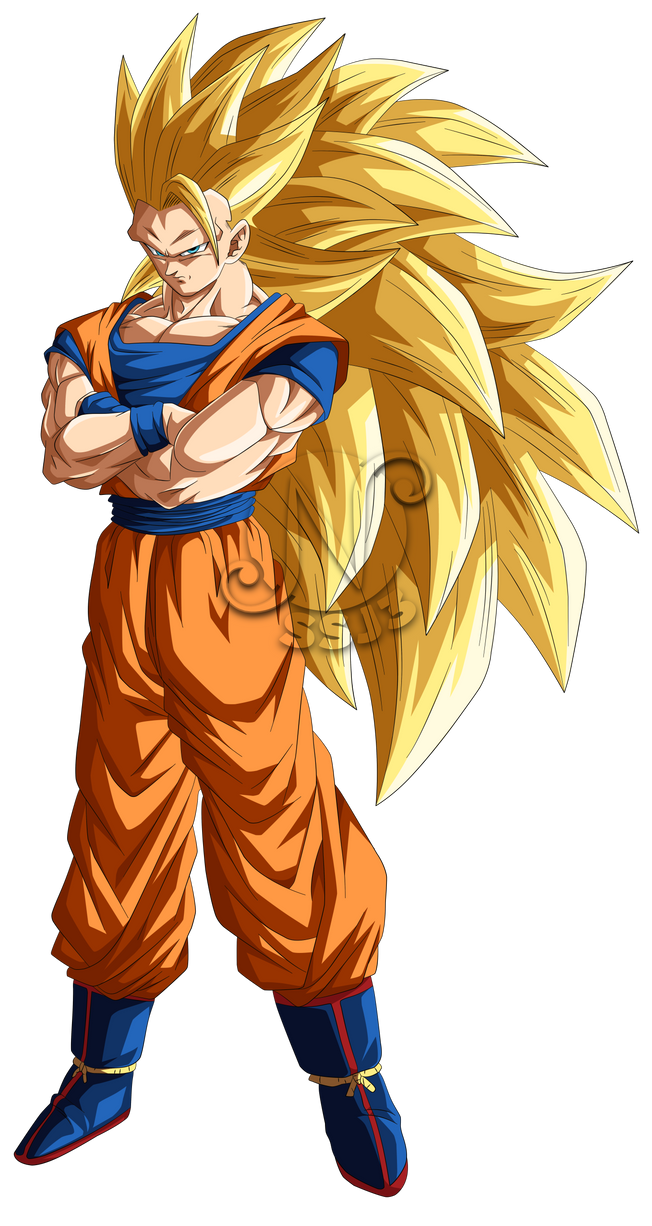 Goku Ssj3 Render By Nourssj3 On Deviantart