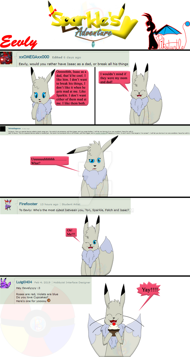 Chapter 3: QandA: Eevly Answers by Pikaturtle on DeviantArt Chapter 3: QandA: Eevly Answers by Pikaturtle on DeviantArt