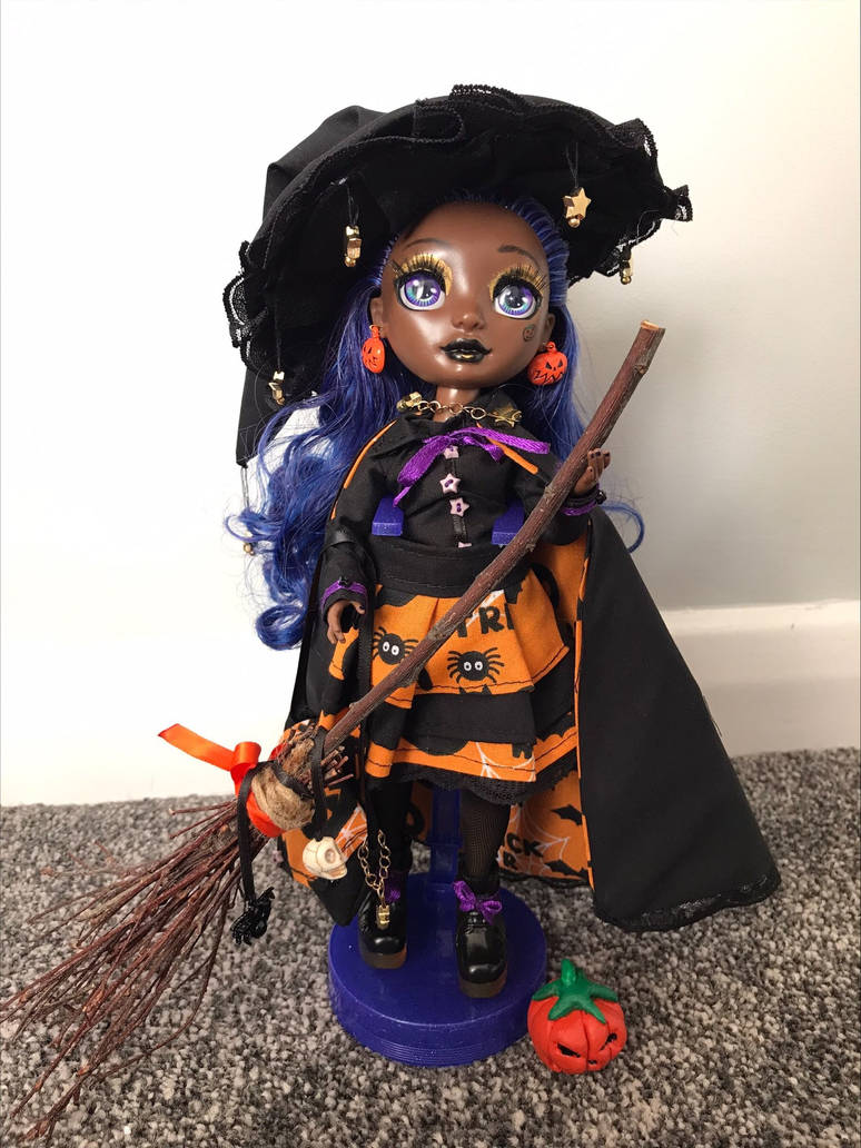 Halloween Witch Doll By Amychoppies On Deviantart
