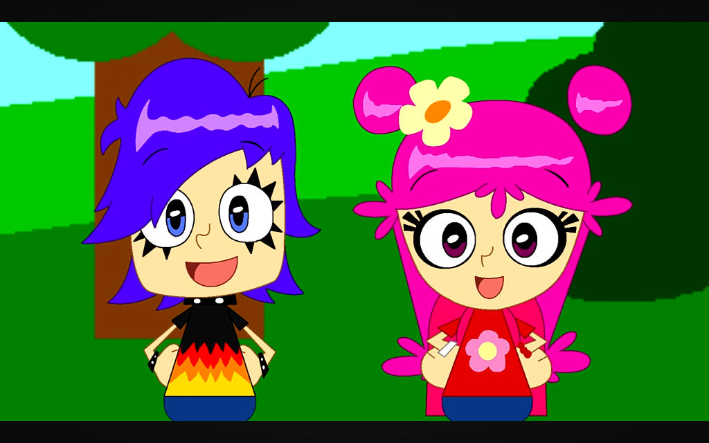 Just A Random Pic Of My Bros Yumi And Ami By Jimmyd1025 On Deviantart