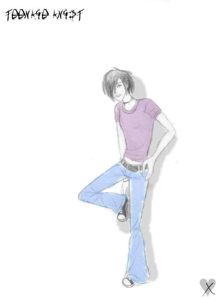teenage angst by LadySango7 on DeviantArt