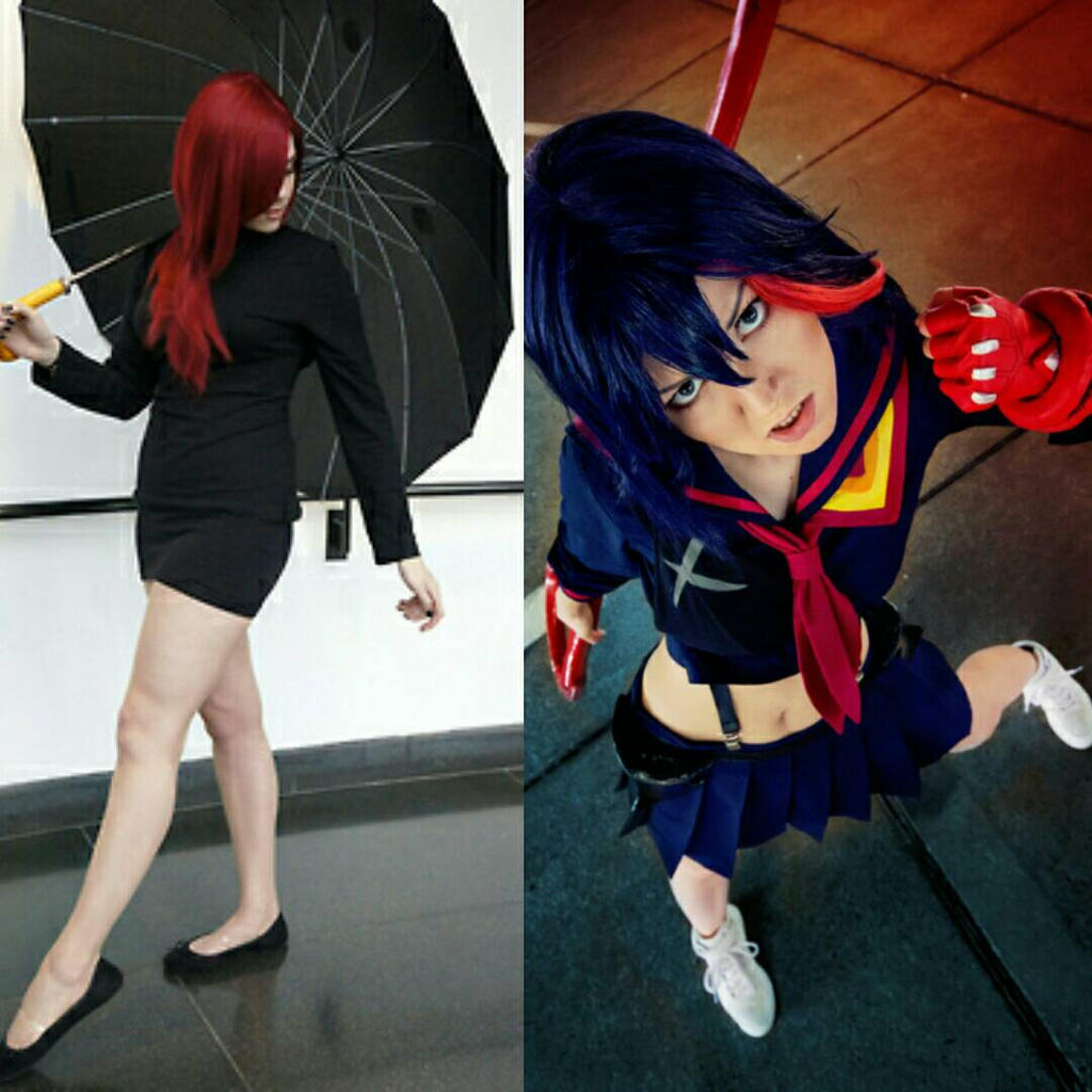 Parasoul And Ryuko In Cosplay By Blazesurvivor On Deviantart