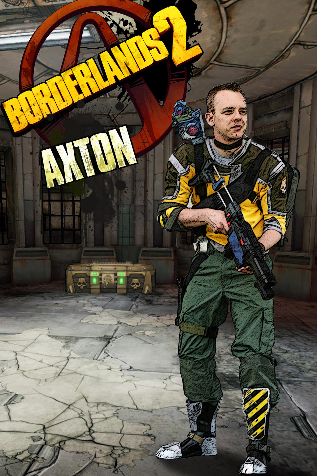 Axton Borderlands 2 Cosplay Sanctuary By Ruun On Deviantart