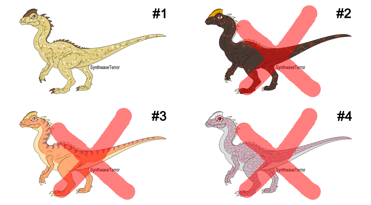 Dilophosaurus Cartoony 1 Closed By Miguel Sepulveda On Deviantart