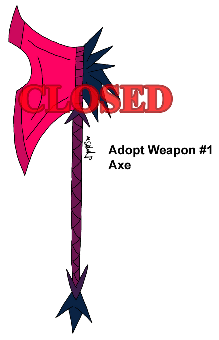 Adopt Weapon 1 Closed By Miguel Sepulveda On Deviantart
