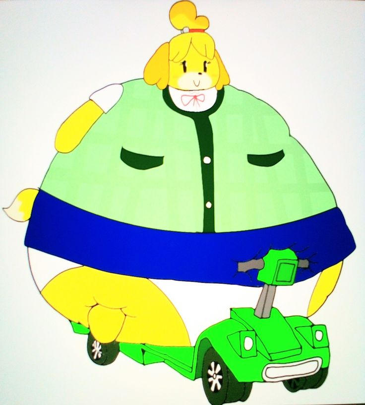 Isabelle Fat By Skyb2012 On Deviantart