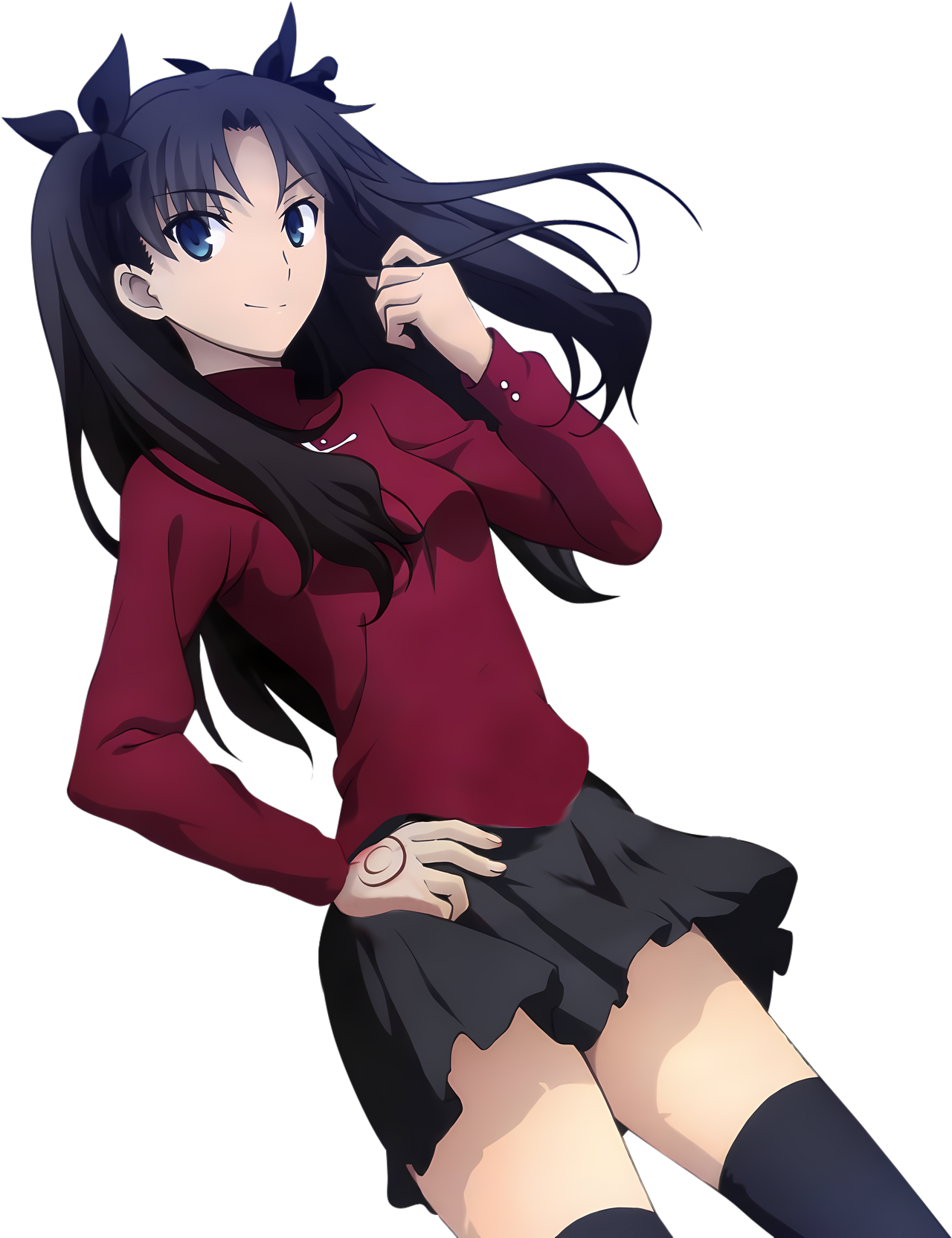 Rin Tohsaka Render 2 By Wtfbooomsh On Deviantart