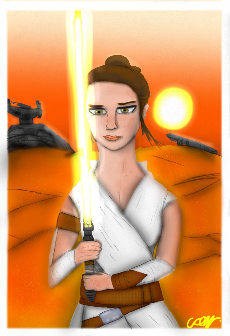 Rey Skywalker By C00pstor1 On Deviantart