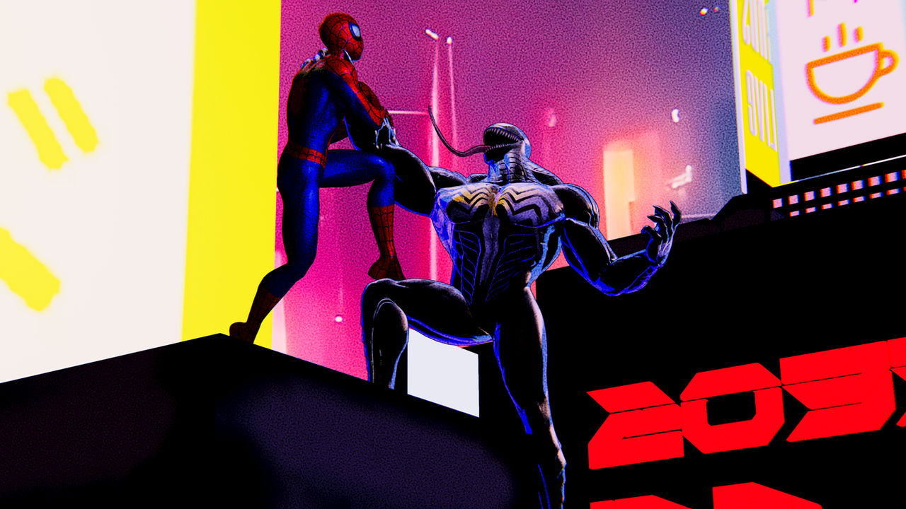 Venom Vs Spider Man 2 By Symbiee On Deviantart