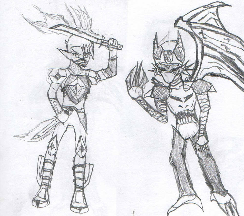 An Odd Duo by elvish-samaurai2004 on DeviantArt